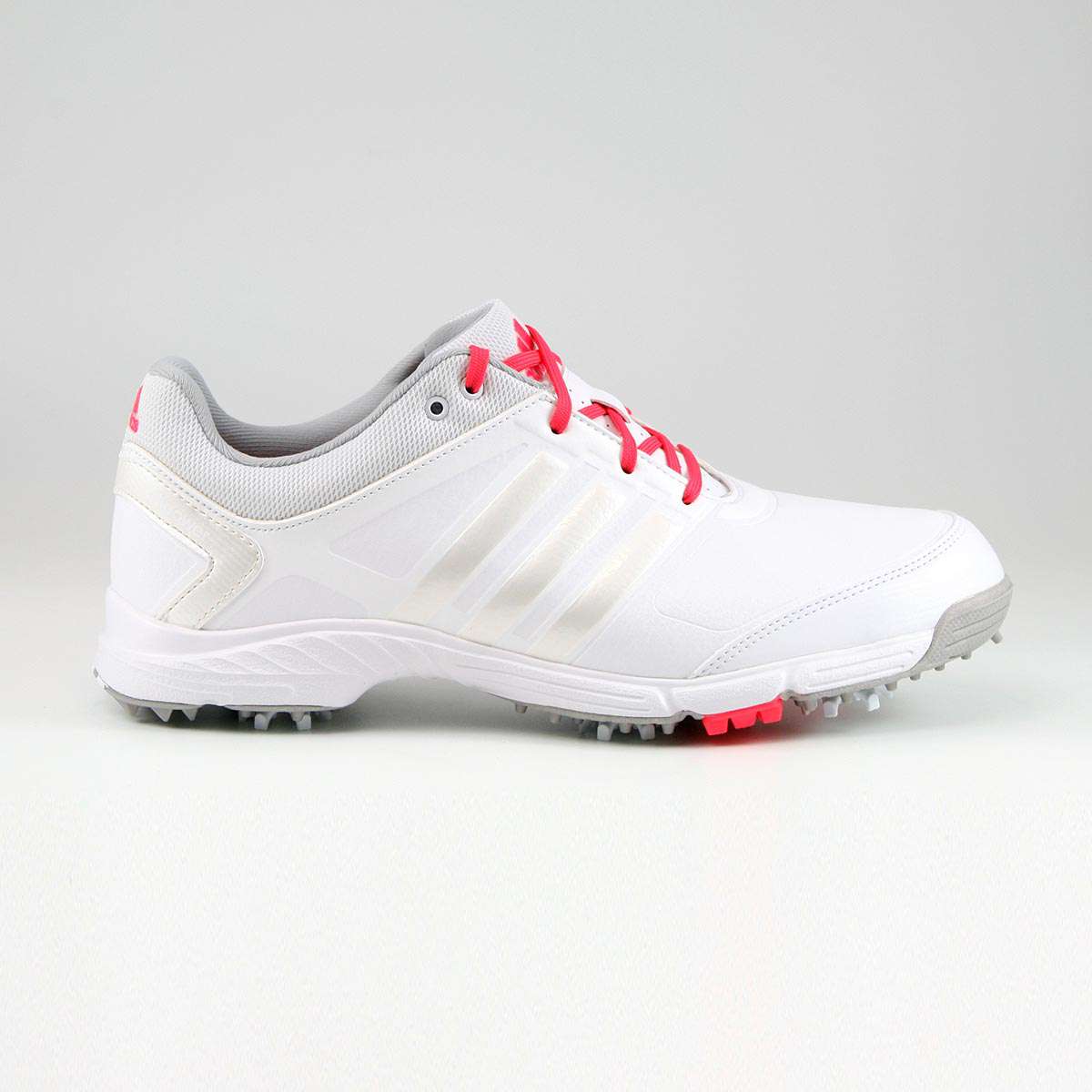 Adidas adipower TR Damen Golfschuhe WeiB Hellgrau Rot gunstig kaufen Golfladchen
